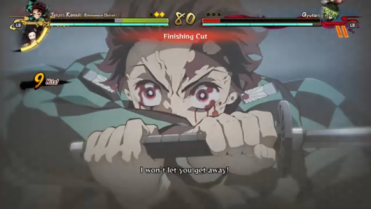 Demon Slayer The Hinokami Chronicles gameplay Tanjiro Kamado ...