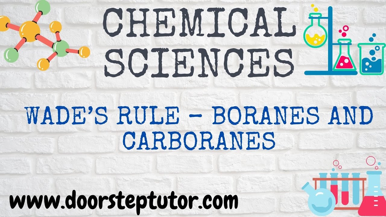 Wade’s Rule – Boranes and Carboranes | Chemical Sciences | CSIR | IIT ...