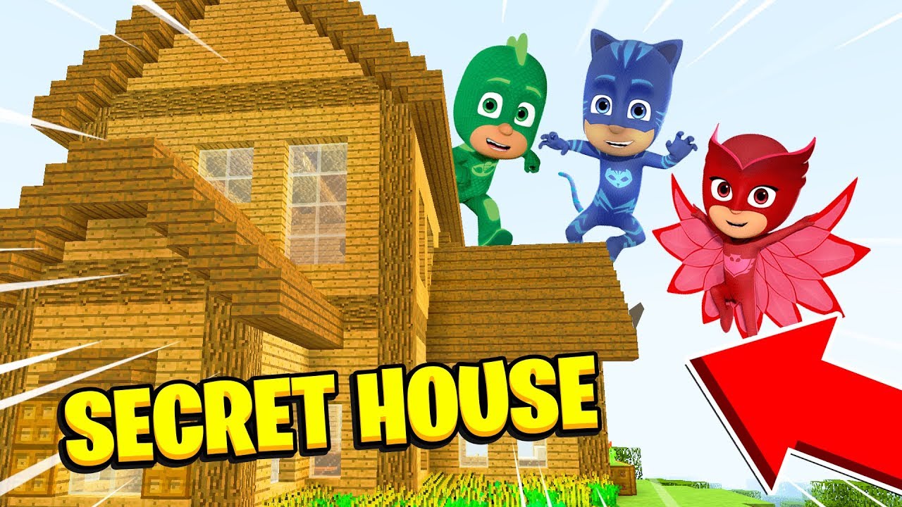 Minecraft : We Found The PJ MASKS SECRET HOUSE! (Ps3/Xbox360/PS4 ...