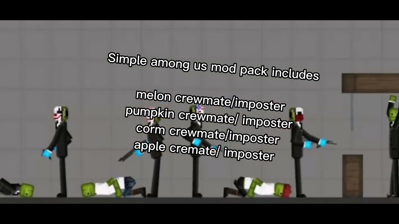 top 5 character/mod/packs on melon playground ( links in description ...