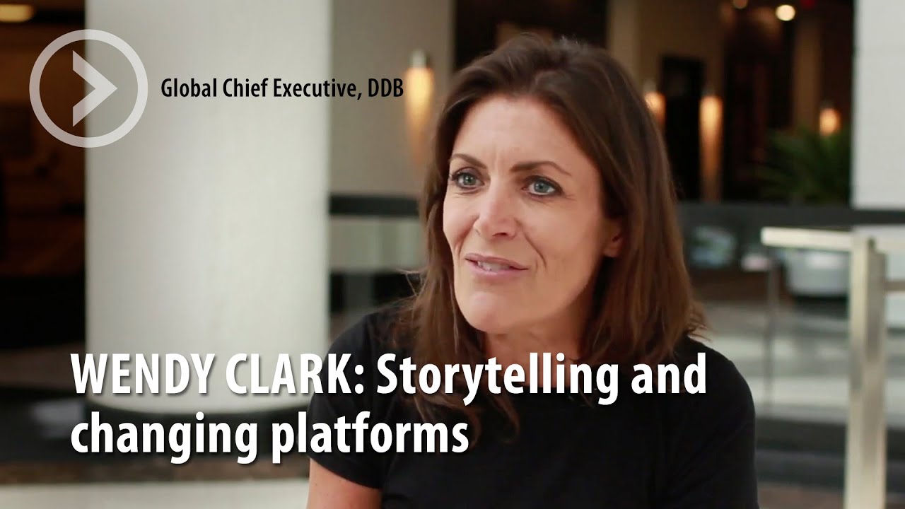 WENDY CLARK: Storytelling and changing platforms - YouTube