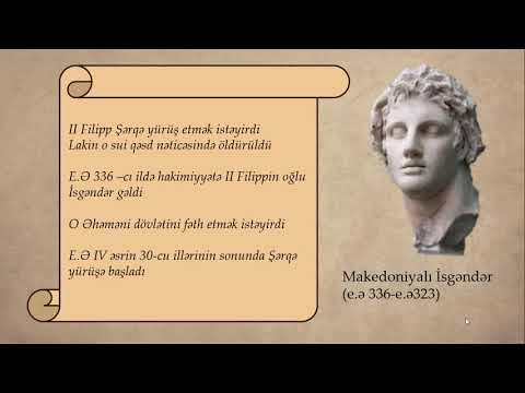 Qədim Yunanıstan Asan izahda  3-cü hissə.Afina-Sparta müharibələri, Makedoniyalı İsgəndər