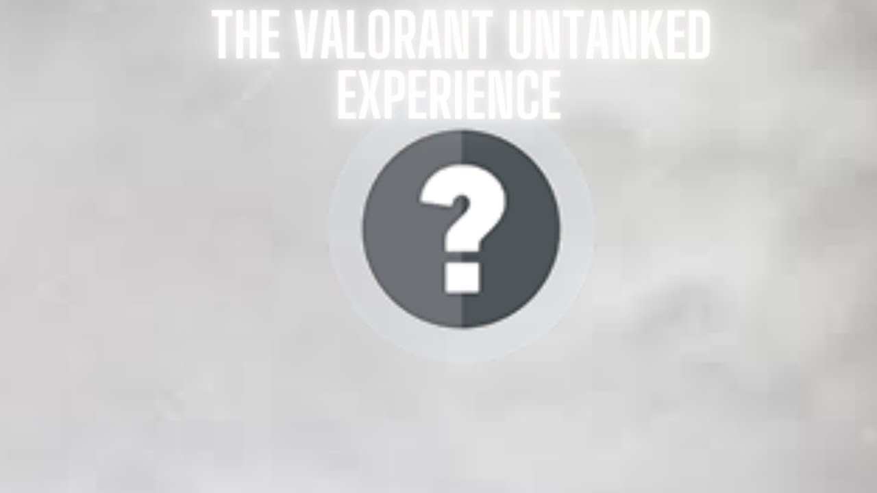 The valorant Unranked experience - YouTube