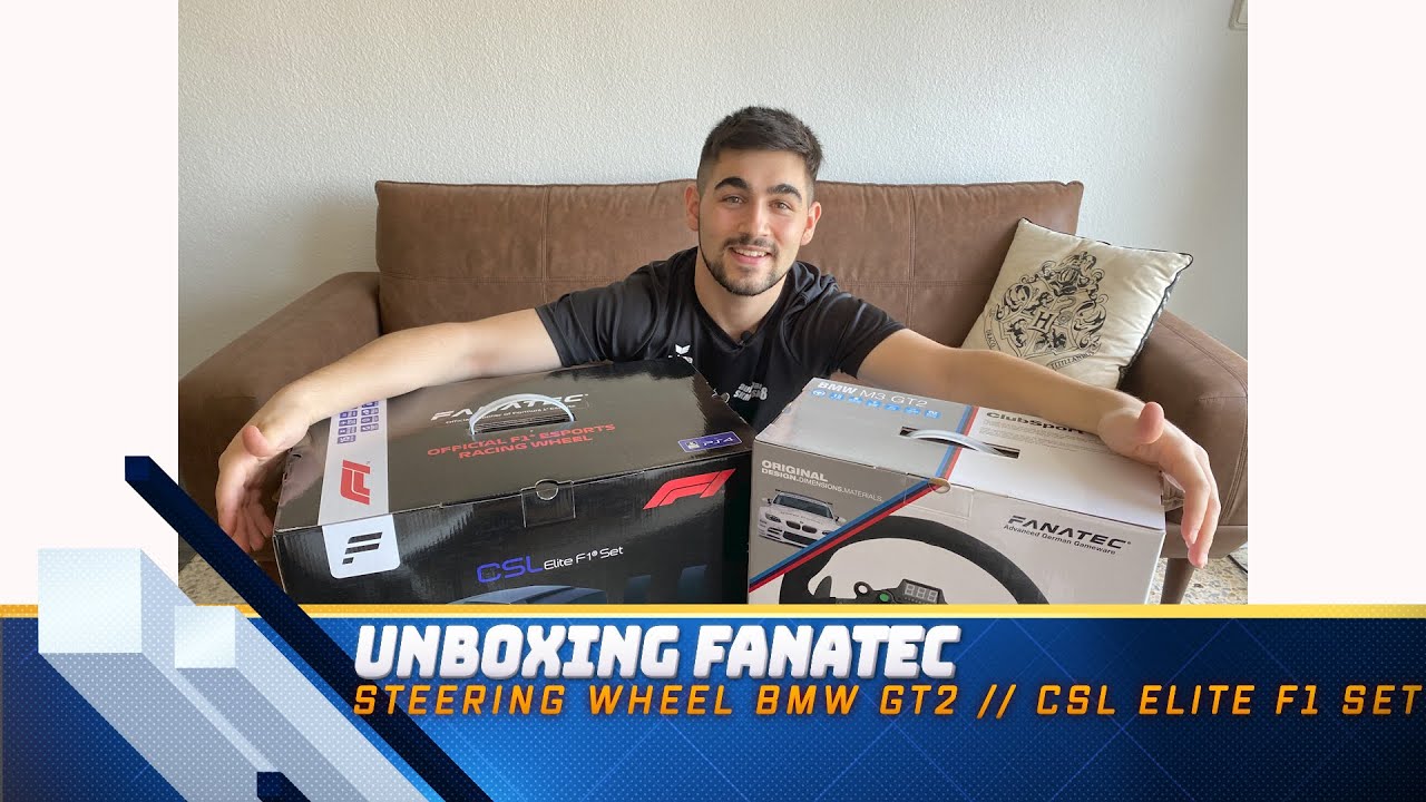 *UNBOXING* FANATEC CSL ELITE F1* SET* PS4* y PC* + VOLANTE * BMW GT2 ...