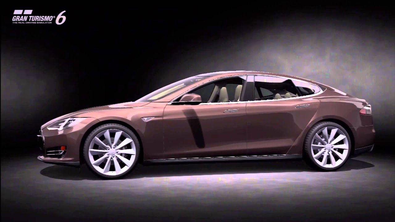Gran Turismo 6 - Tesla Model S Signature Performance '12 [1080p] - YouTube
