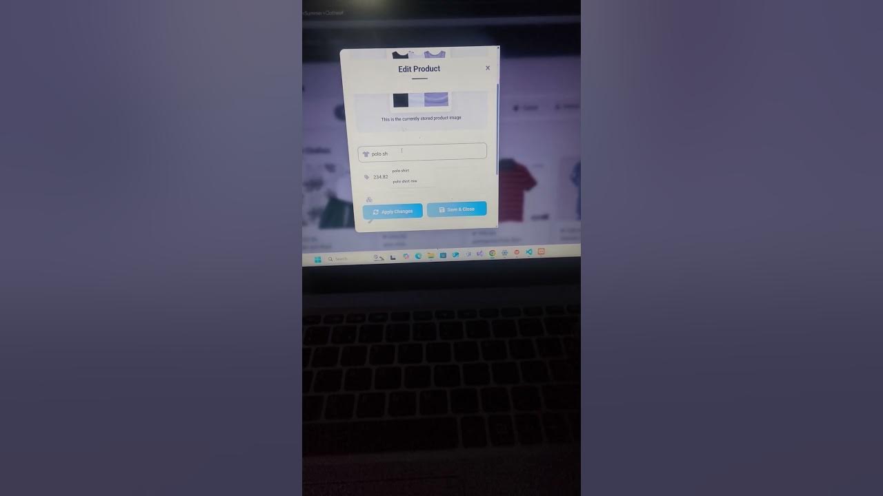 day 9 of development of clothing website #foryou #codingwebsite #web #fypviral #viral #code ...