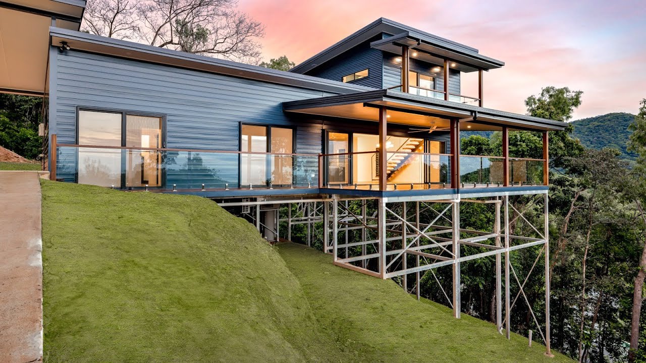 Pole Homes Designs Working Smarter: Overcoming A Steeply Sloping Site