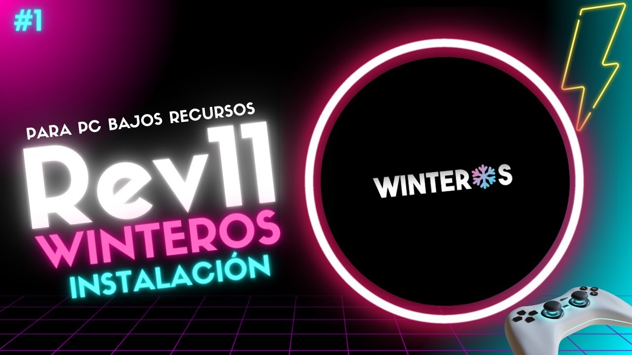 WinterOS Rev11 Para PC de Bajo recursos 2024 | ElGFAS - YouTube