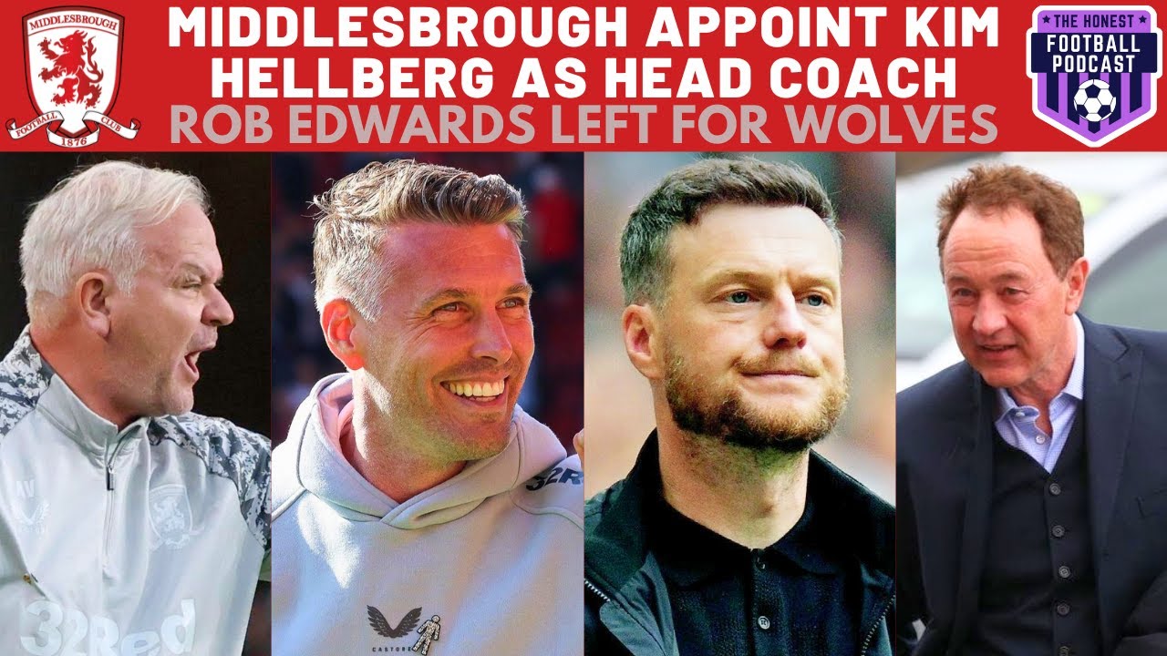 Middlesbrough Appoint Kim Hellberg to Replace Rob Edwards! - YouTube