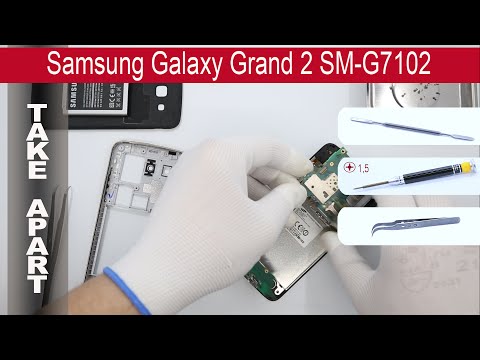 Wie kann man 📱 Samsung Galaxy Grand 2 G7102 zerlegen