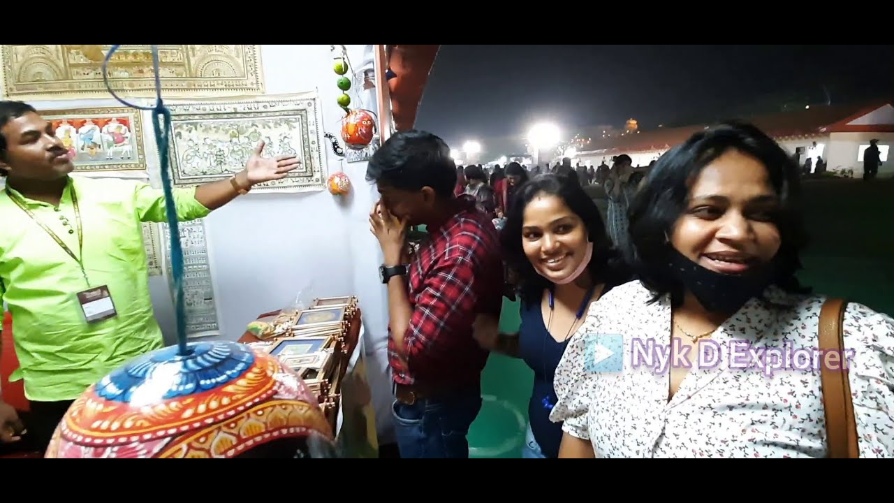 Toshali National Craft fair inside view, Bhubaneswar - YouTube