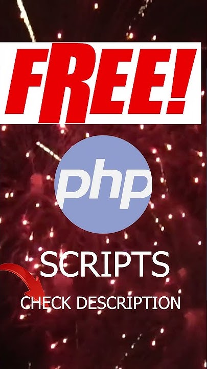FREE DOWNLOAD PHP SCRIPTS DOWNLOAD #Shorts $short - YouTube
