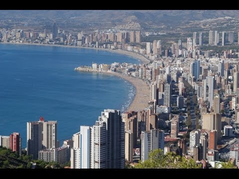 BENIDORM Benny Hill Style - YouTube