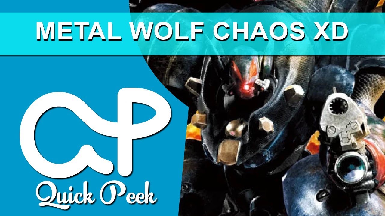 Metal Wolf Chaos XD: The President in a Mech Suit | Quick Peek - YouTube
