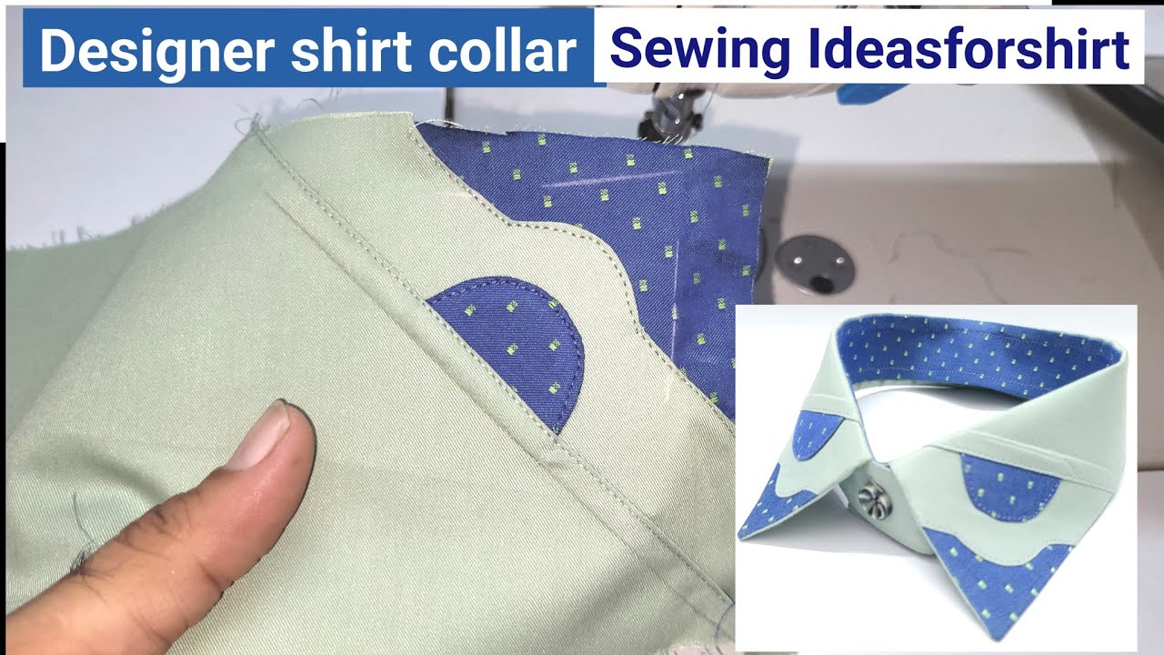 U Make your Own Design for Shirt | half round Collar pattern - YouTube