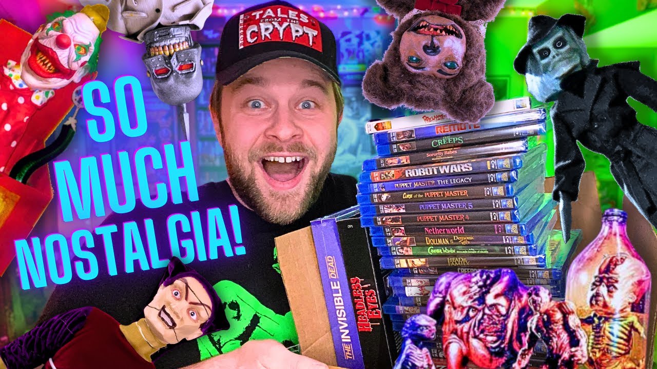 Unboxing 40 Horror Movies from Full Moon Features! - YouTube