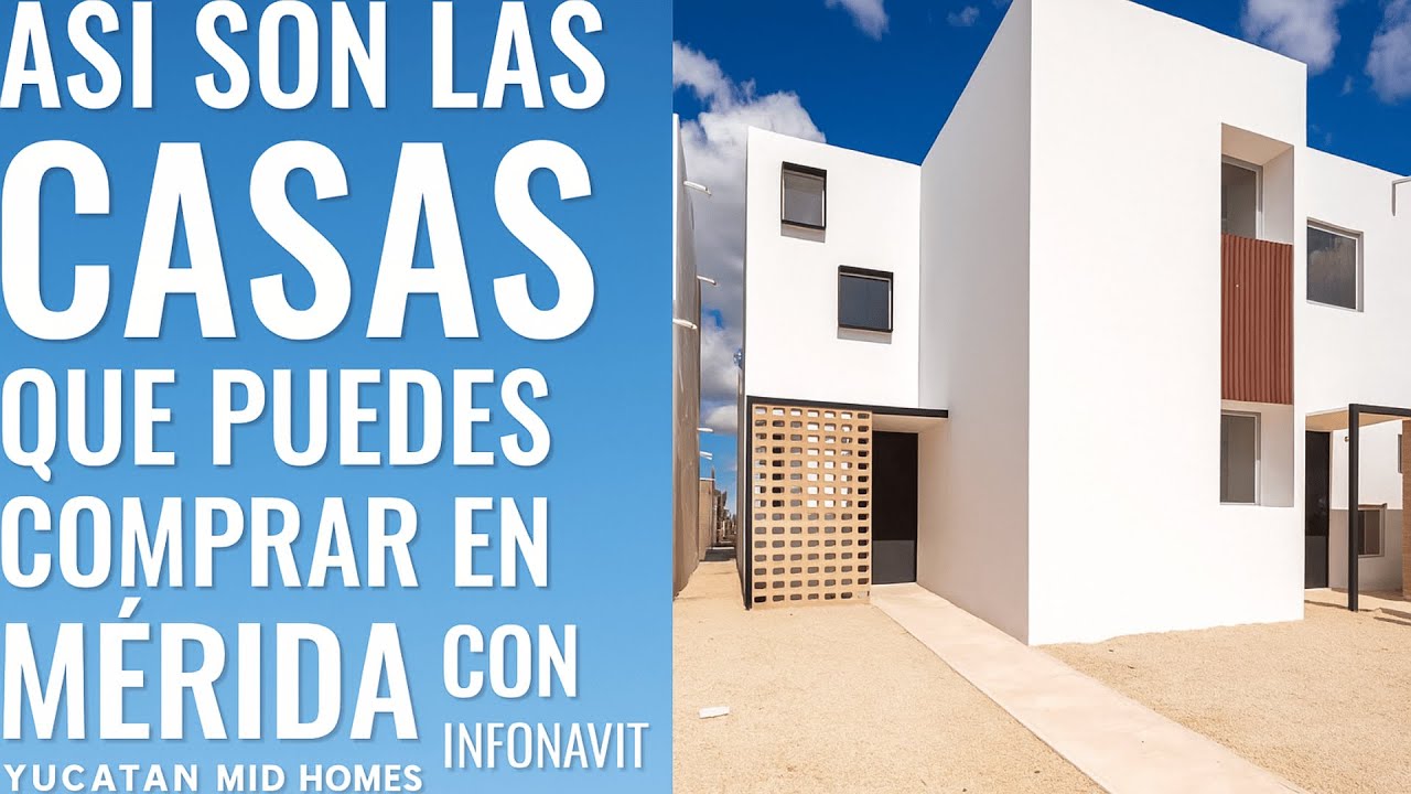 Así son las casas que puedes comprar en Mérida con Infonavit | Modelo ...