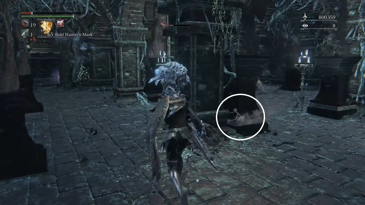 Bloodborne™ Ultra rare Evil Labyrinth Spirit's attack|Messenger - YouTube