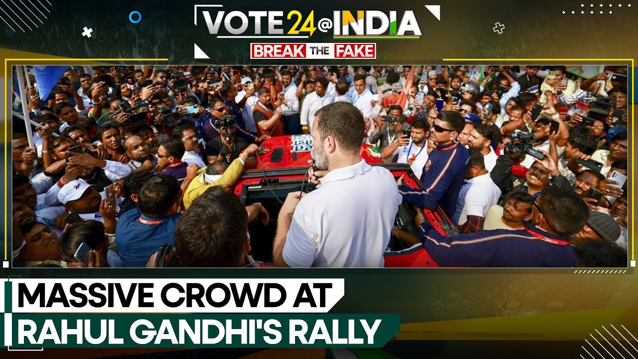 Fake or fact: Viral video shows massive crowd at Rahul Gandhi's rally ...