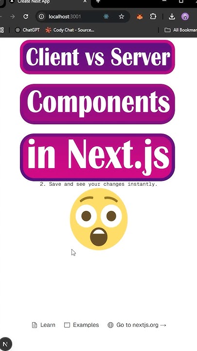 Client vs Server Components in Next.js 🤯 #how #coding #shorts - YouTube