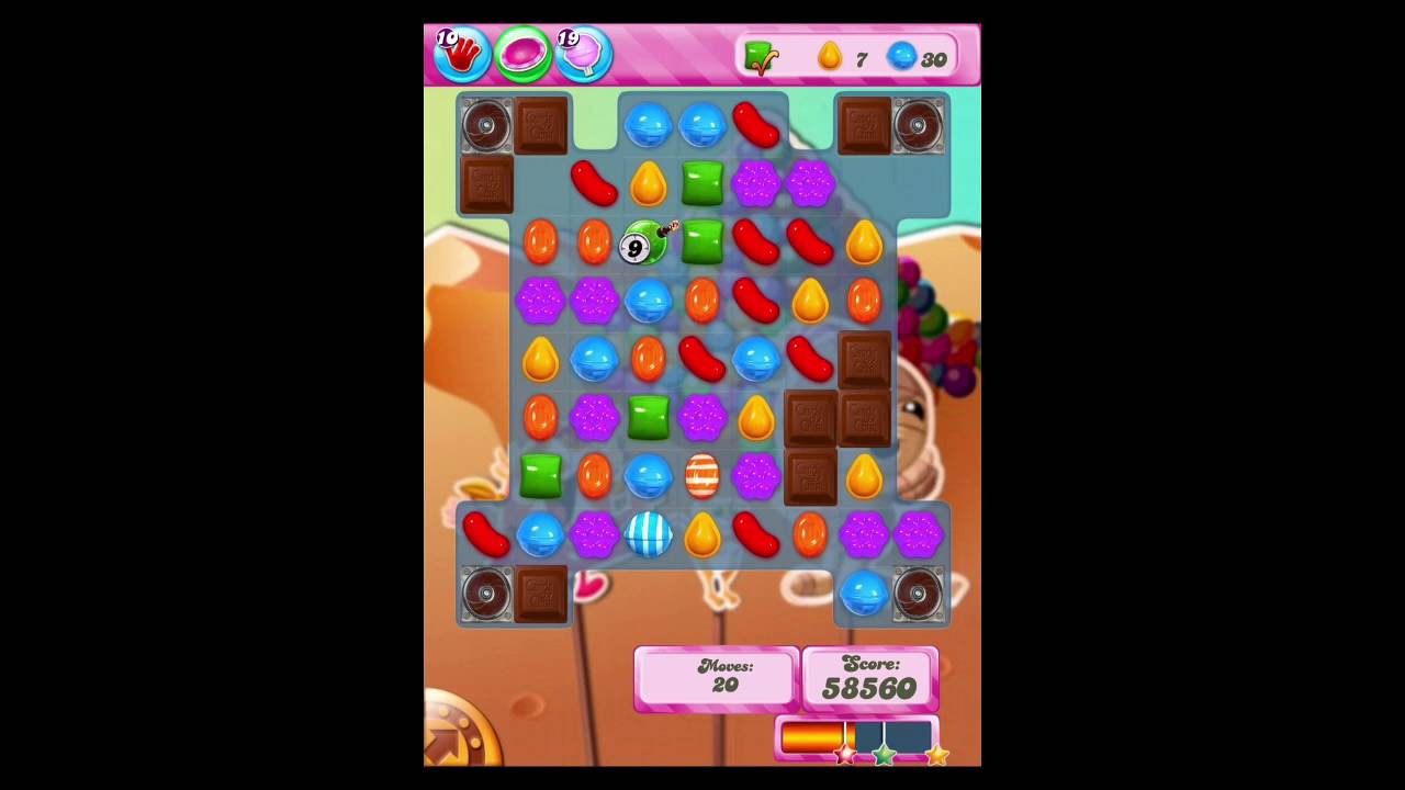 Candy Crush Saga Level 165 Walkthrough - YouTube
