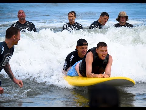 Surfing Face Plant! | Quadriplegic surfs and skis - YouTube