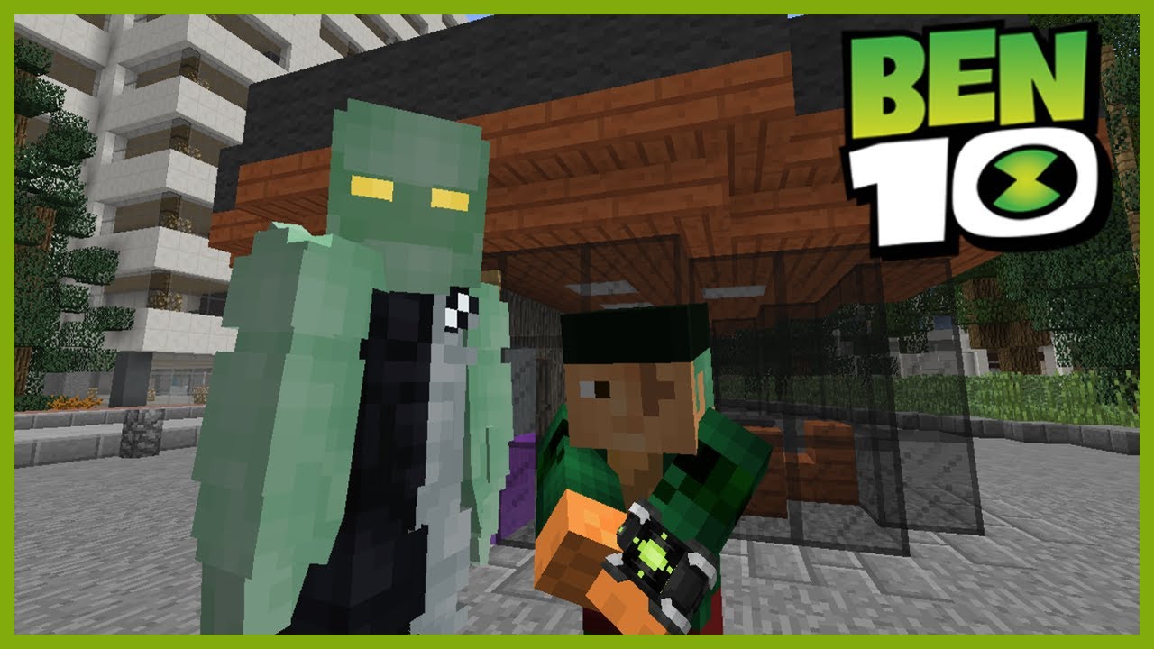 WELCOME TO THE BEST BEN 10 MOD! Minecraft Fisk's Superheroes Ben 10 Mod ...