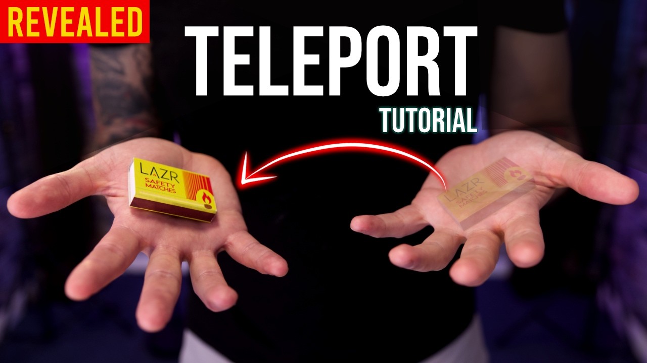 Teleportation Magic Trick | Revealed 💥 - YouTube
