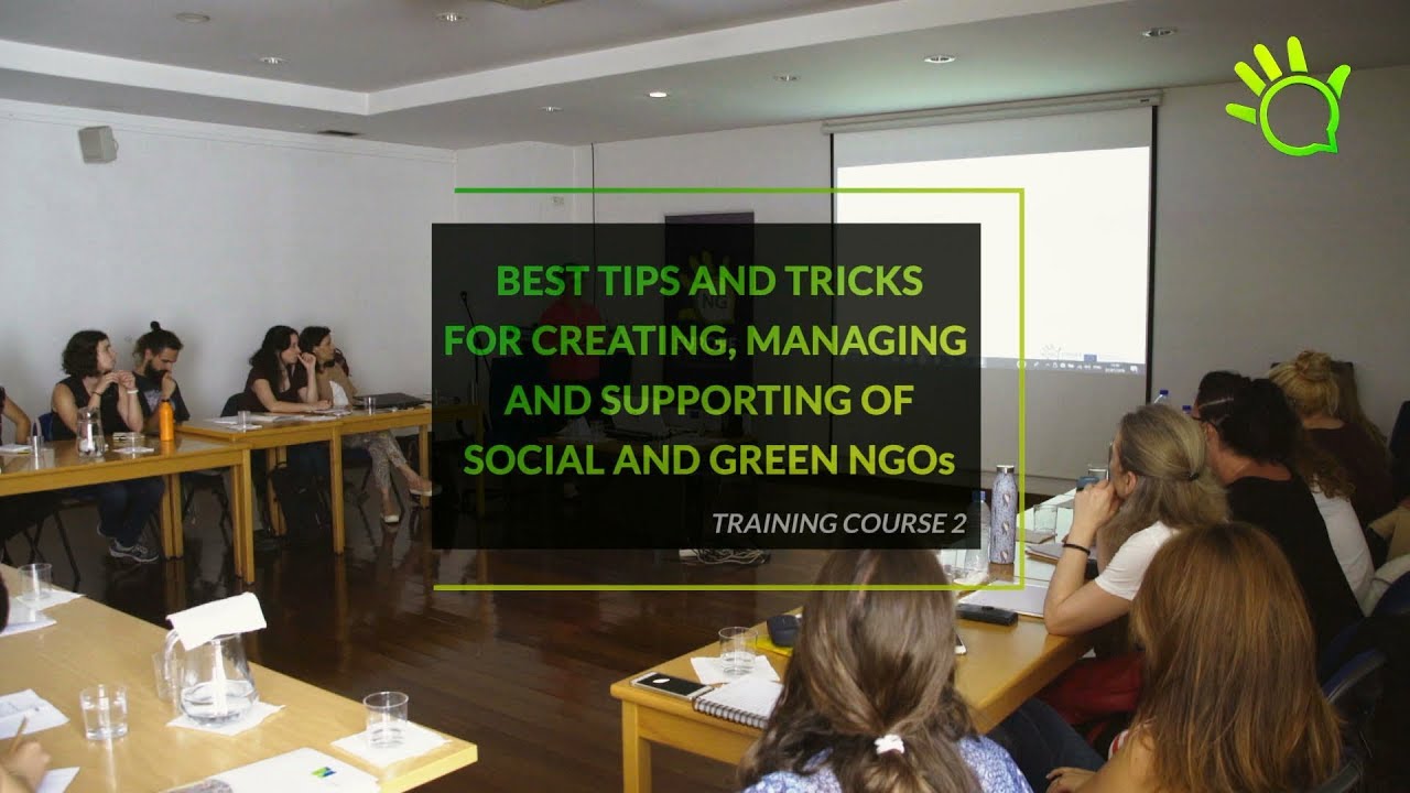 EN - "Best Tips and Tricks of Social and Green NGOs" - Training 2 - YouTube