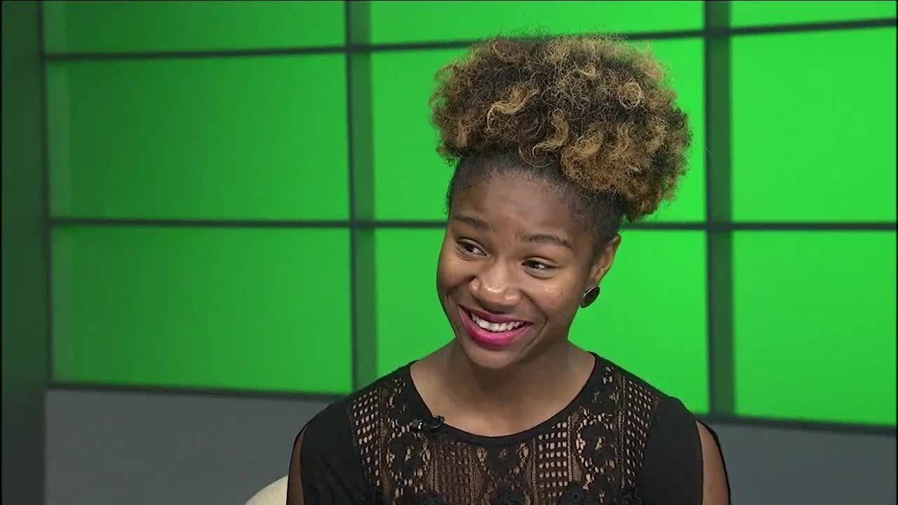 Destinee Fisher honored as All-Star Athlete - YouTube