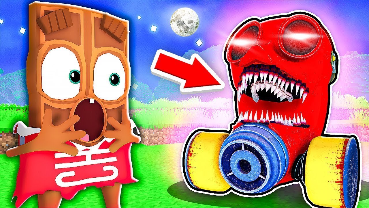 😱 I found a REAL Gas Mask MONSTER in Minecraft Poppy Playtime Chapter 3 ...