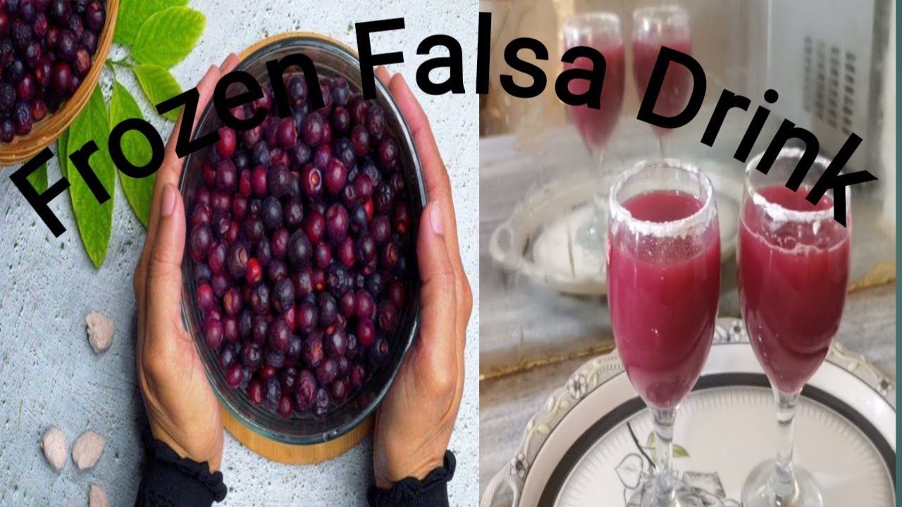 Frozen Falsa Drink @kitchenwithsanakhan - YouTube