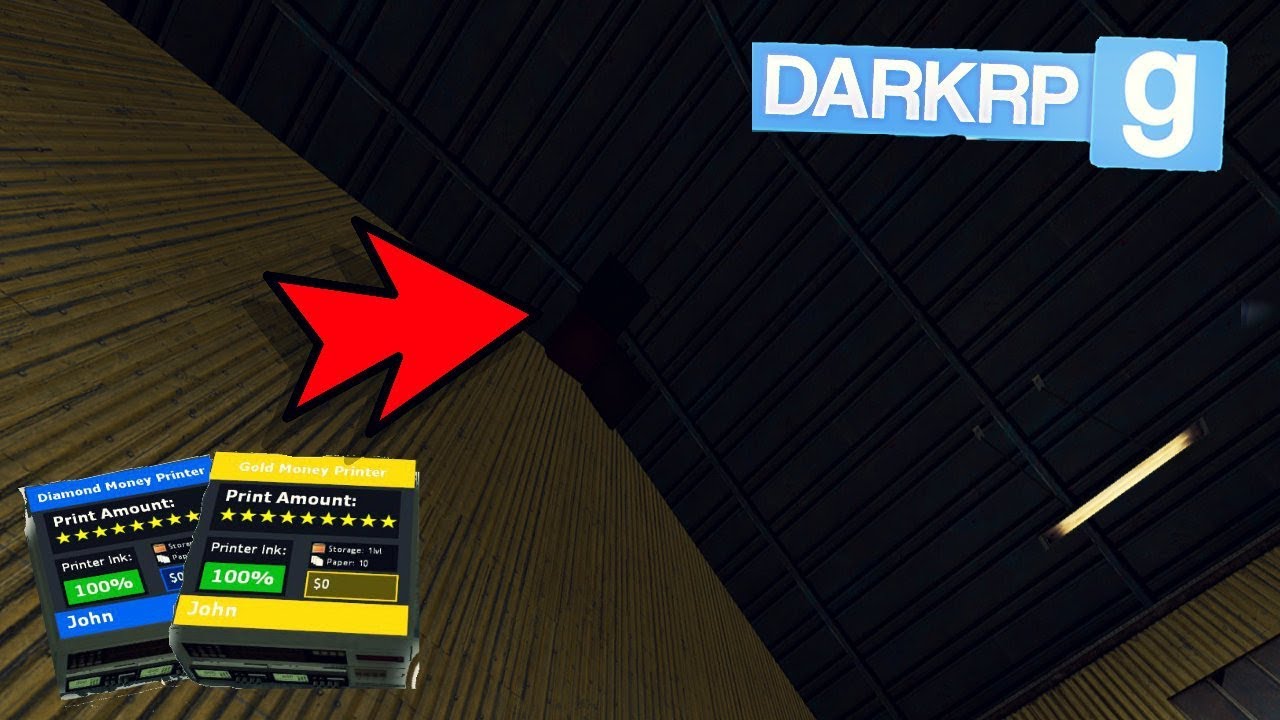 GMOD DarkRP FR #180 : RENDRE CES PRINTERS INTROUVABLES !! - YouTube