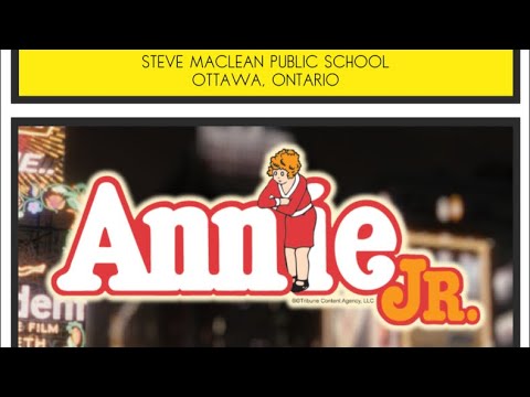 Steve Maclean public school Annie jr 2023 - YouTube