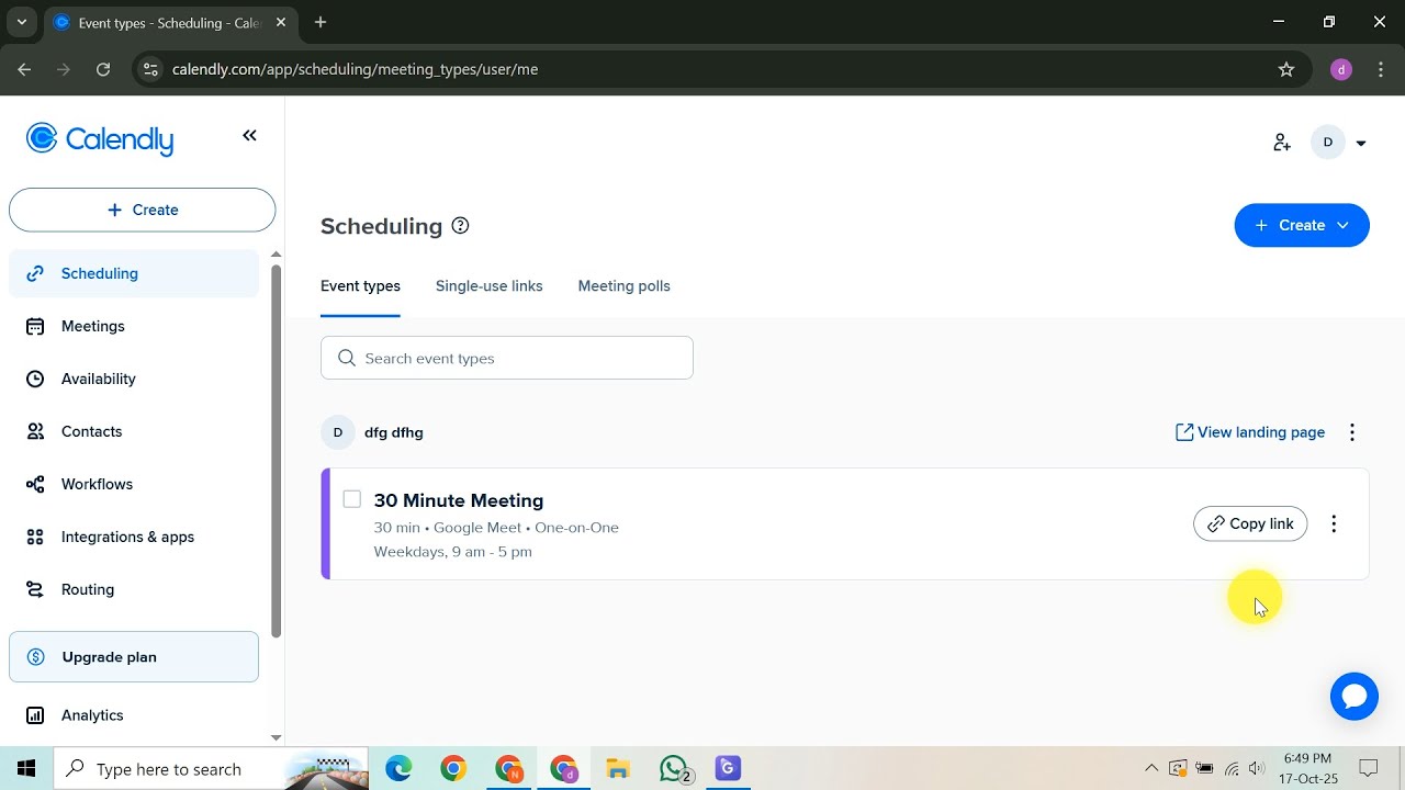 How To Share Calendly Booking Link - YouTube