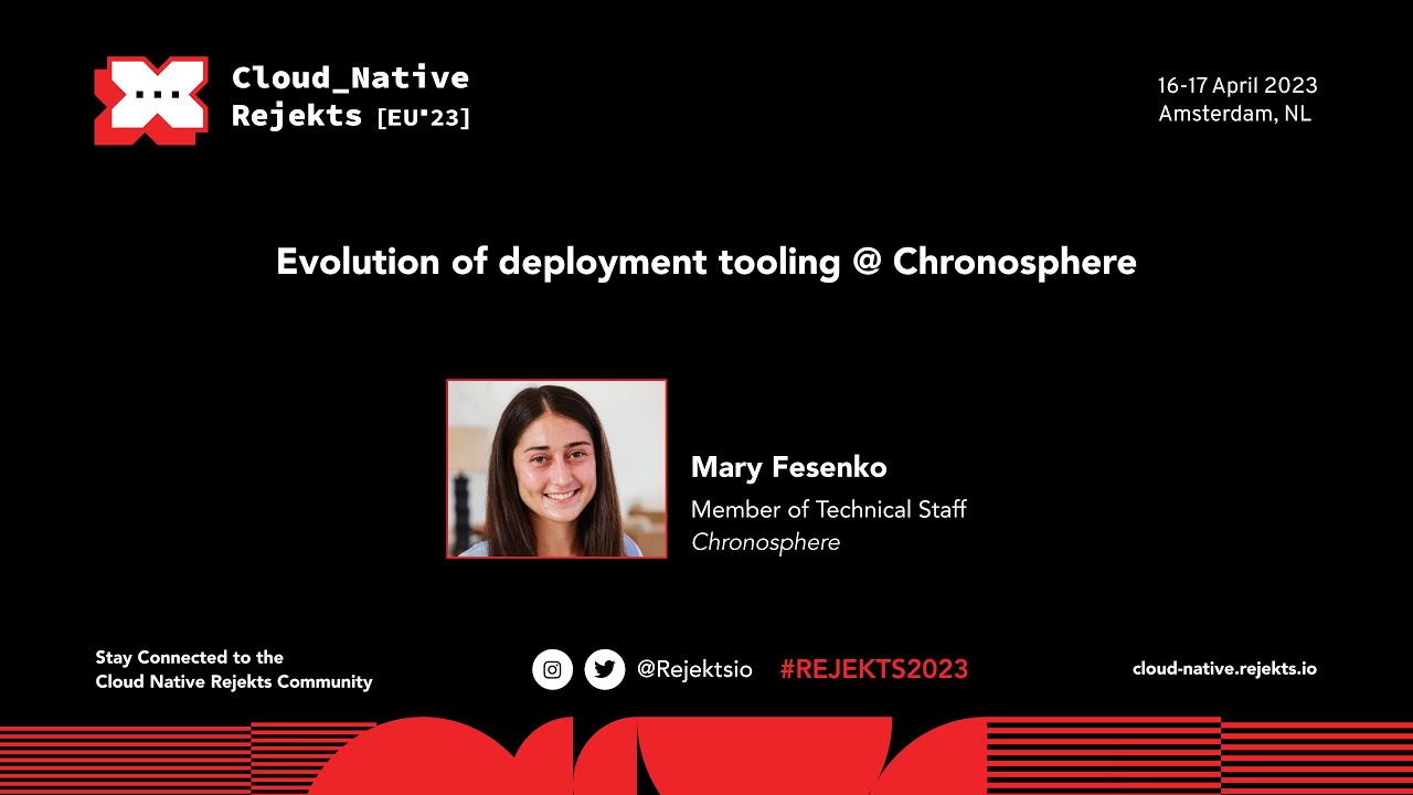 Evolution of deployment tooling @ Chronosphere - YouTube