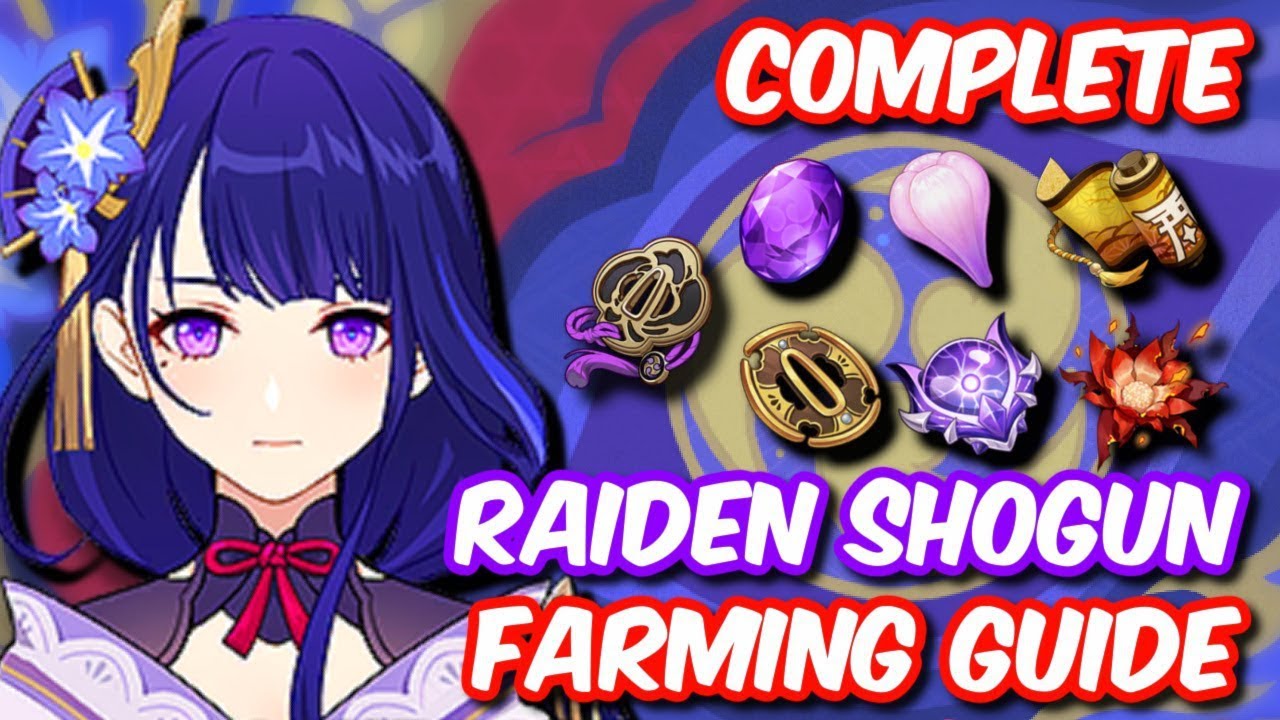 How to Farm Raiden Shogun Artifact Easily - YouTube