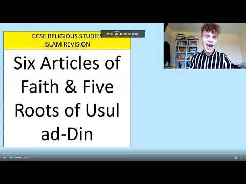 ISLAM: SIX ARTICLES OF FAITH & FIVE ROOTS OF USUL AD-DIN - YouTube