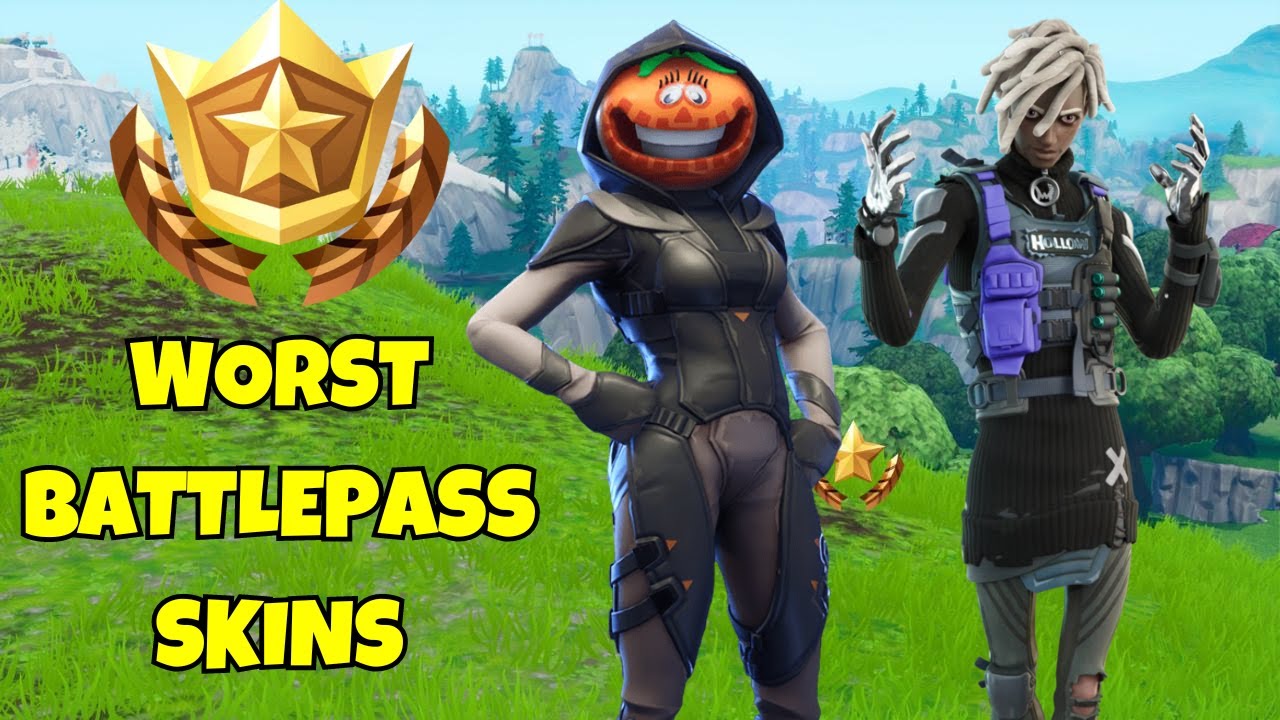The WORST Fortnite Battlepass Skins of All Time... - YouTube