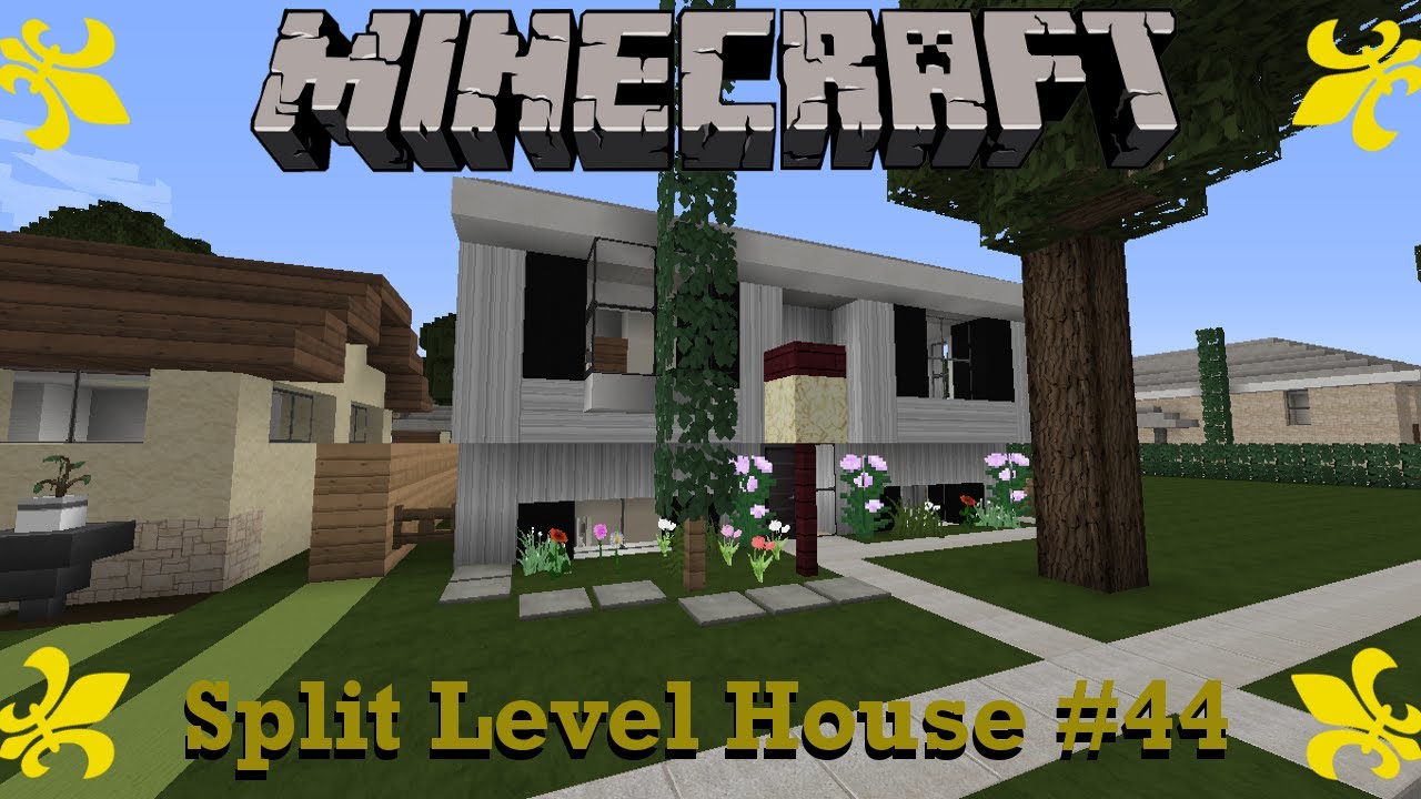 Minecraft: Split Level House Walkthrough # 44 (SuburbCraft Ep. 71 ...