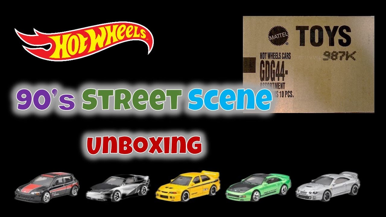 Hot Wheels 90s Street Scene Unboxing - Silver Series Exclusive #fyp # ...
