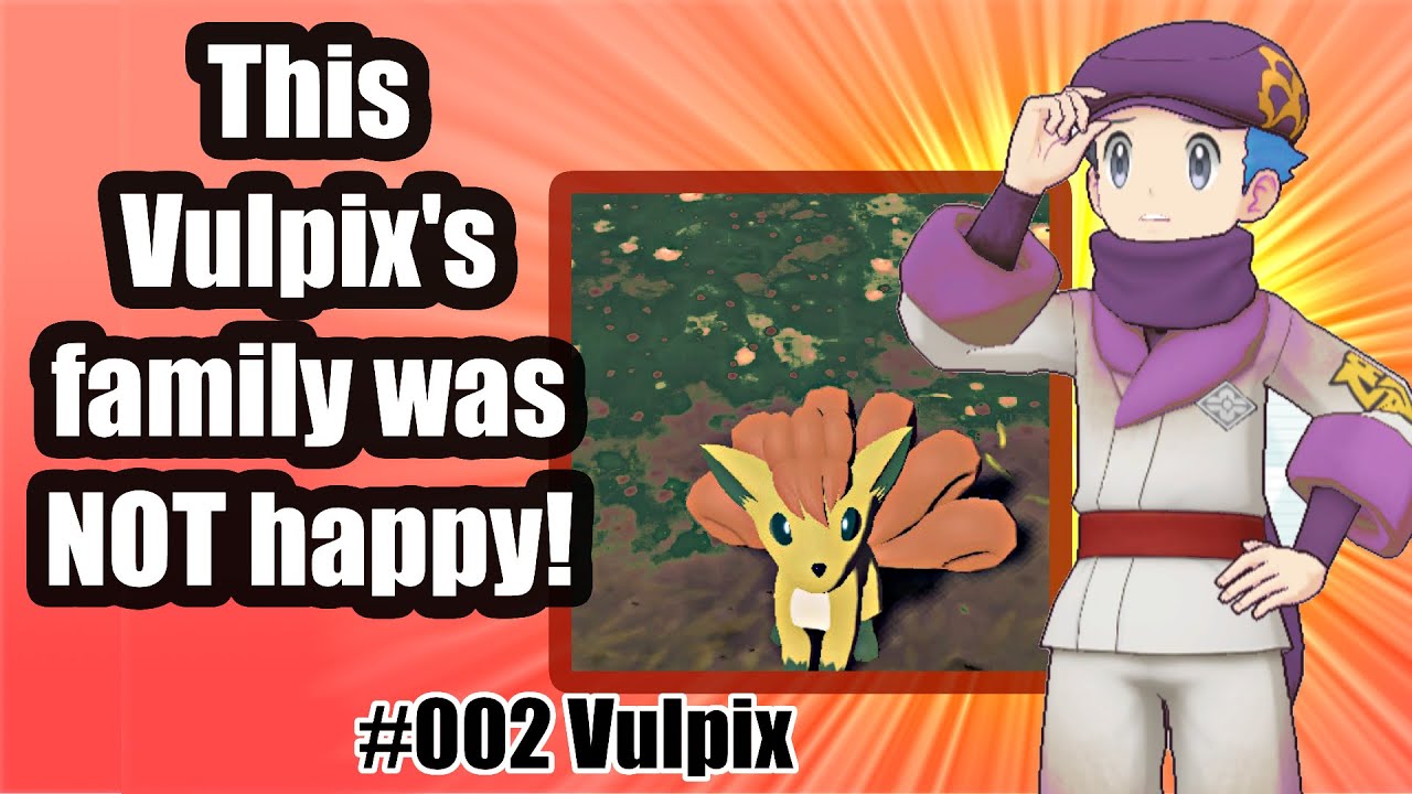 Went Hunting for Shiny Vulpix. Found an Angry Alpha! (a Pokemon Legends ...