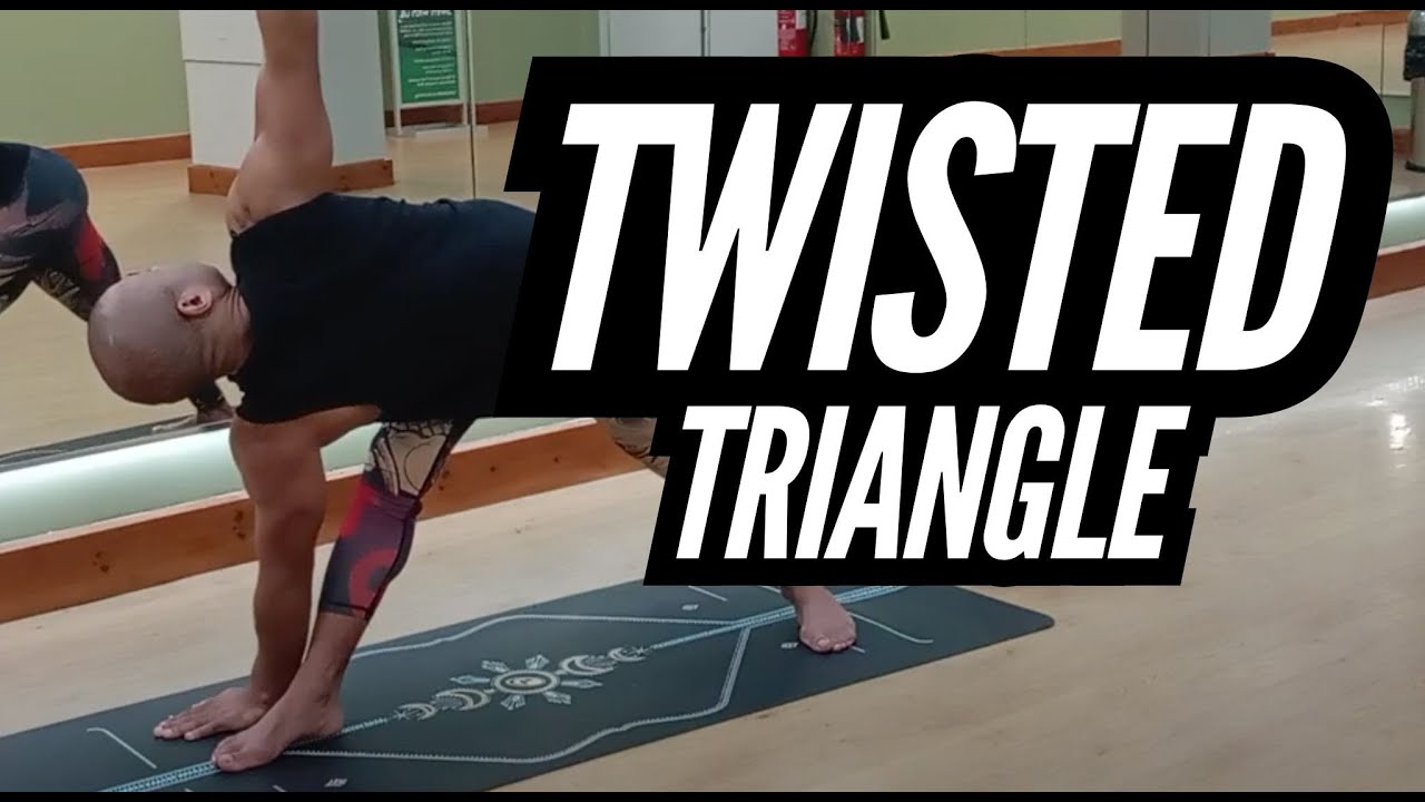 Parivrtta Trikonasana Tutorial - Triangle Pose - YouTube
