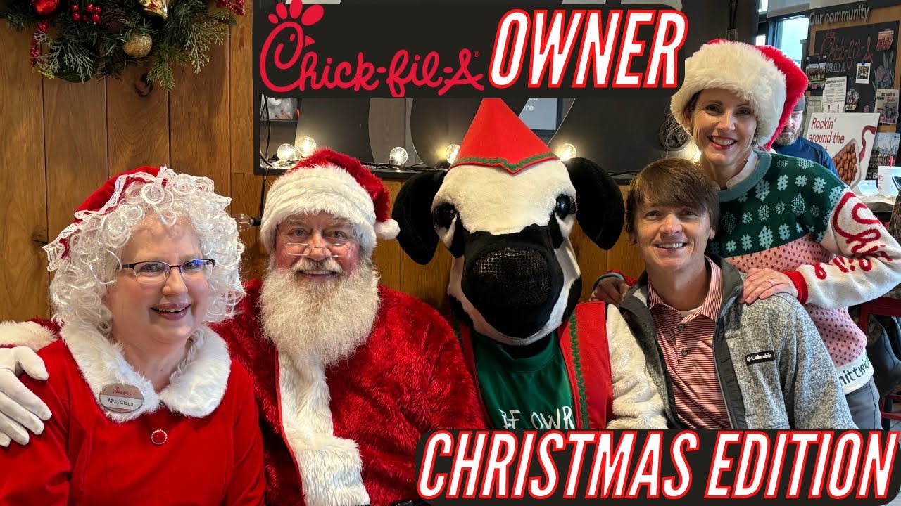 DAY IN THE LIFE - CHICK-FIL-A OWNER: CHRISTMAS EDITION - YouTube
