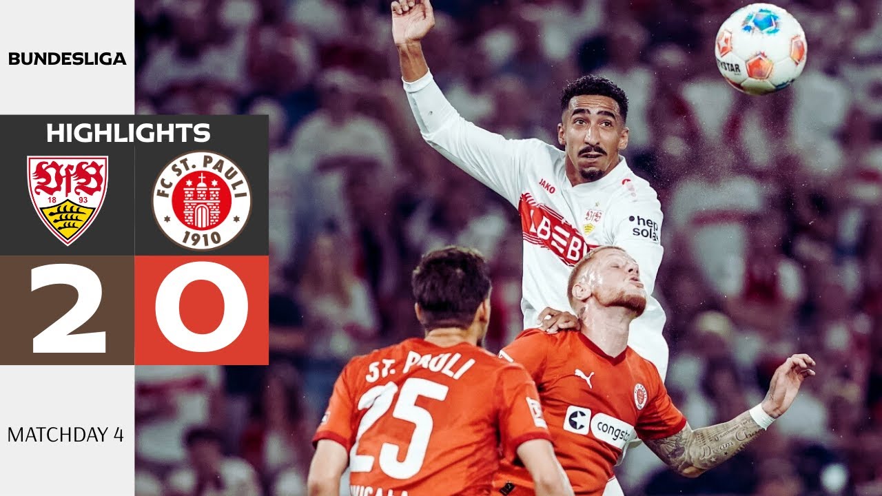 VfB Stuttgart - FC St Pauli | 2-0 | Highlights | Bundesliga 2024-25 ...