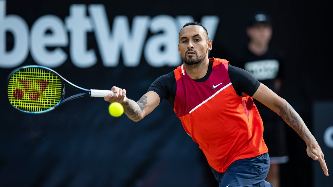 Pablo Carreno Busta vs Nick Kyrgios Halle Open 2022 | highlights - YouTube