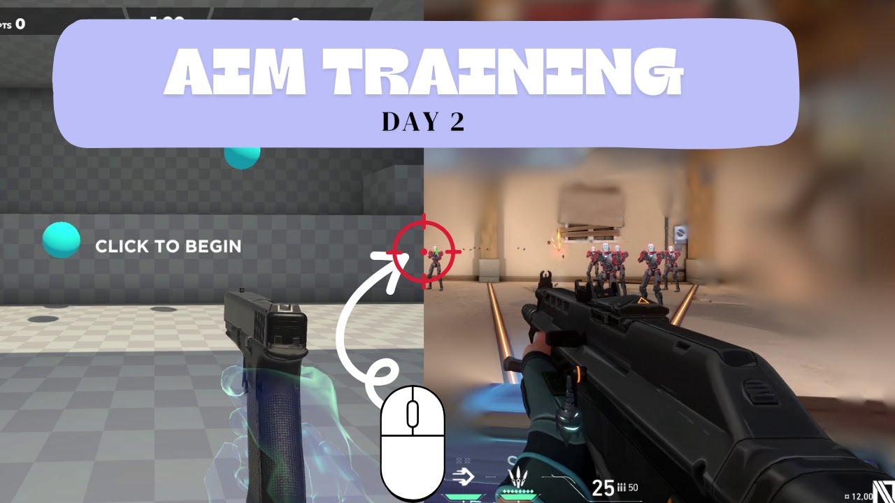 Aim training for VALORANT Day2 #valorant - YouTube
