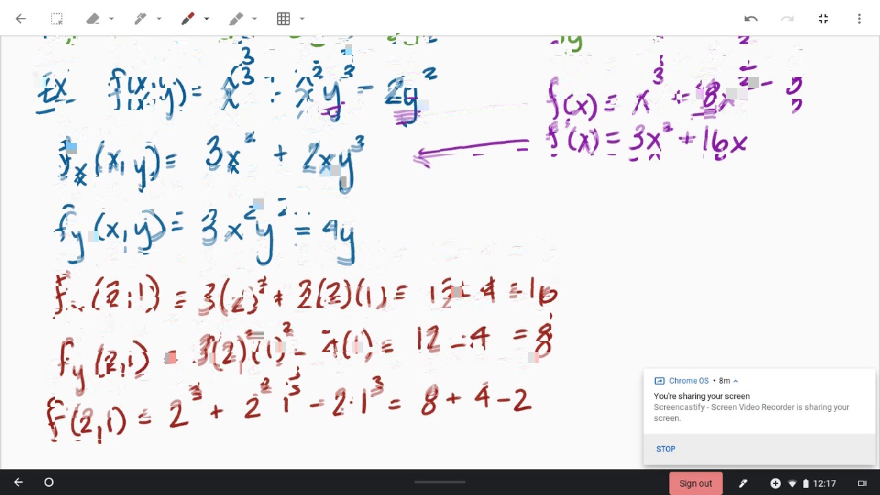 Calc 3 11.3 Partial Derivatives Video 1 - YouTube