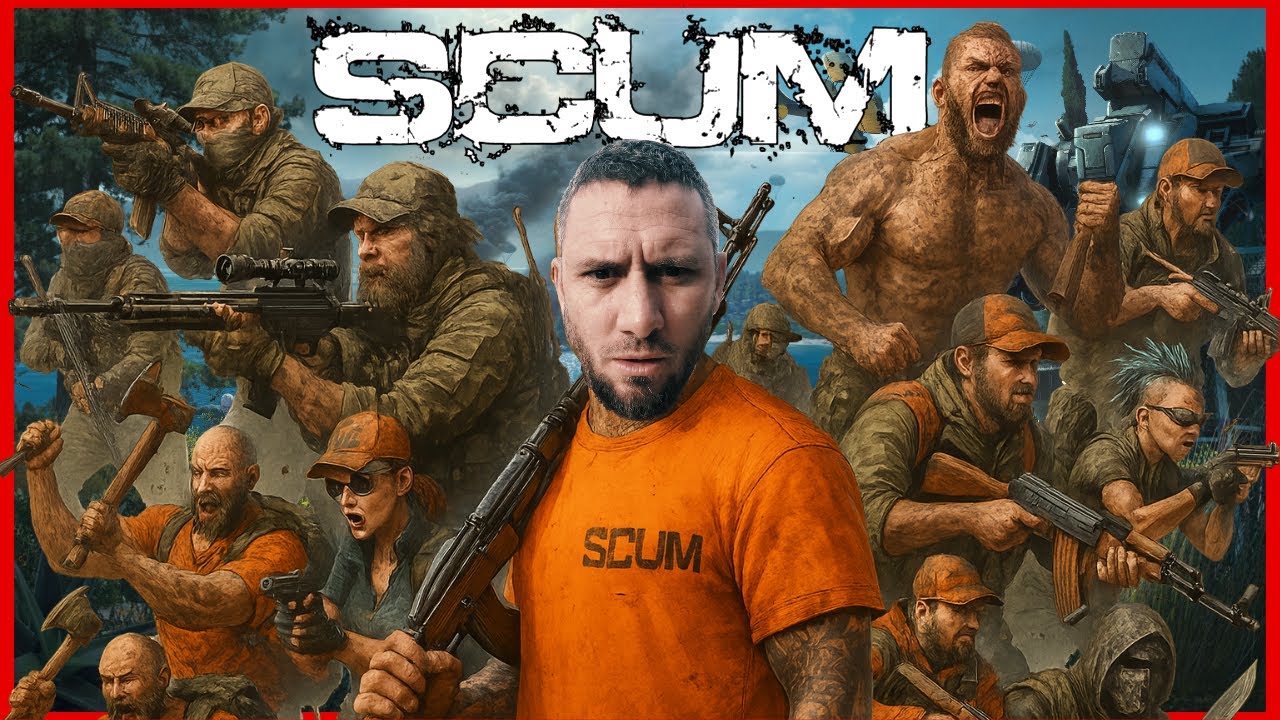 120 Pop Server Mayhem - I LOVE IT - (SCUM 1.0 FULL RELEASE) - YouTube