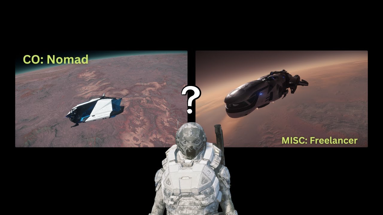 Star Citizen - Nomad Or Freelancer - A Noob Review - YouTube